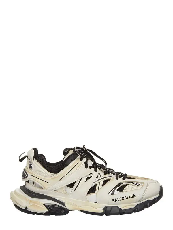 Balenciaga Track Worn Out Sneakers - White/black