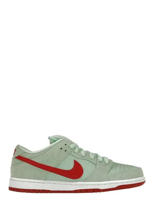 Nike Sb Dunk Low Sneakers - Medium Mint/gym Red/white