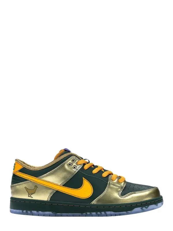 Nike Dunk Low Doernbecher Sneakers - Fir/university Gold/metallic Gold