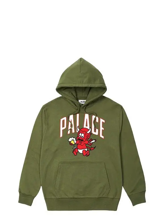 PALACE Temptation Hood - Deep Green