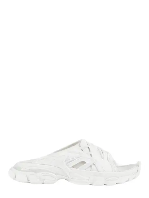 Balenciaga Track Slides - White