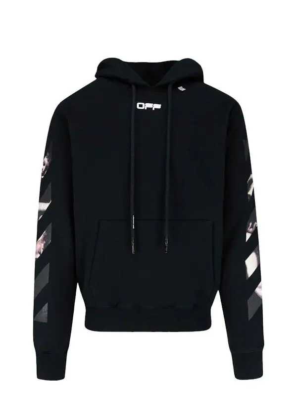 Off-White Caravaggio Arrows Hoodie - Black