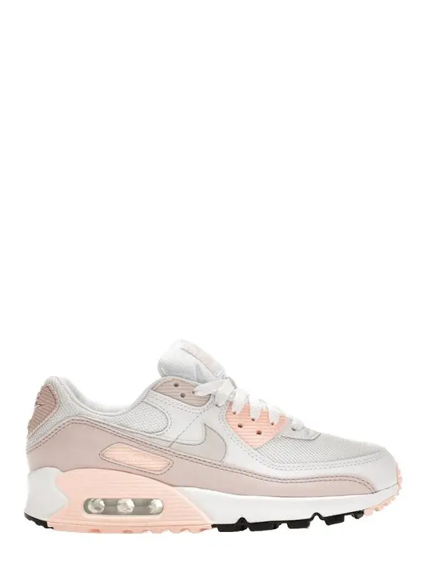 Nike Air Max 90 Sneakers - White/barely Rose/crimson Tint