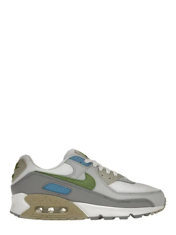 Nike Air Max 90 Sneakers - White/chlorophyll/university Blue