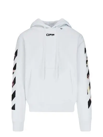 Off-White Caravaggio Arrows Hoodie - White