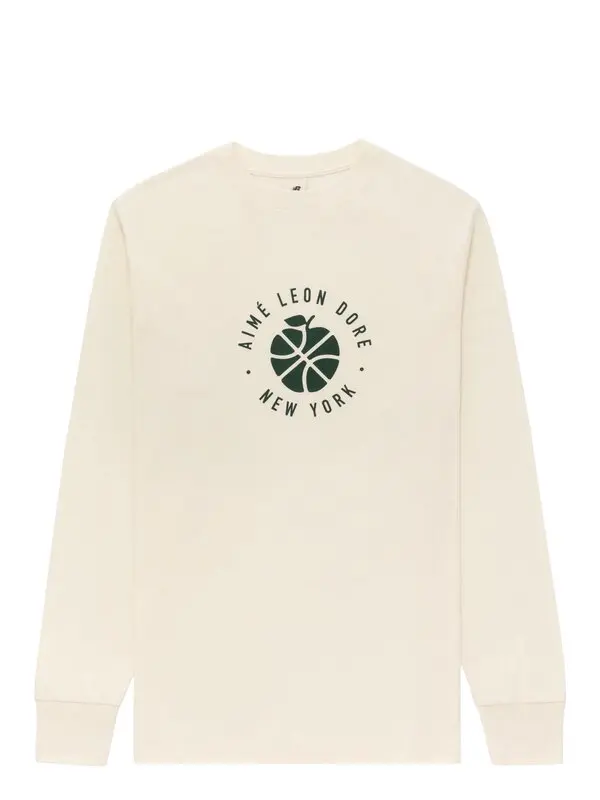 Aimé Leon Dore X New Balance Sonny Ny Longsleeve Tee Shirt - White