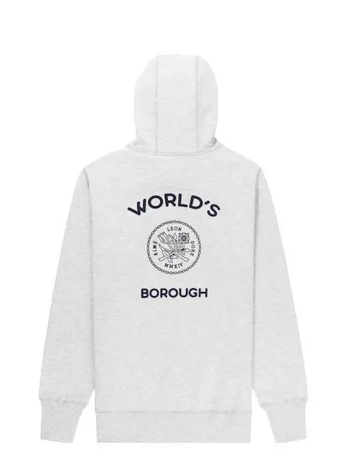 Aimé Leon Dore World's Borough Hoodie - Grey