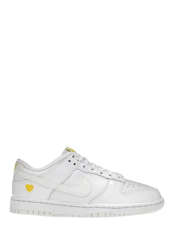 Nike Dunk Low Valentine's Day Yellow Heart - White/sail/optic Yellow