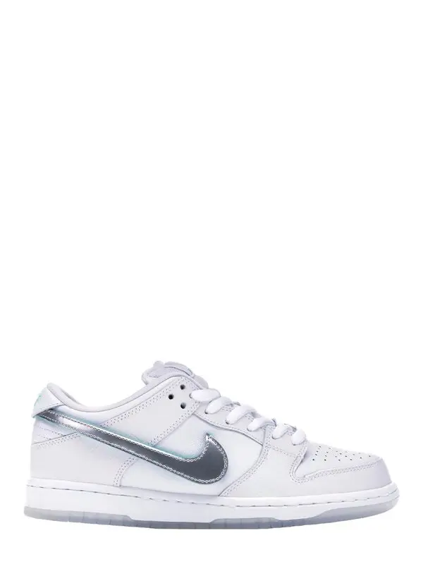 Nike Dunk Low Diamond Supply Co - White/chrome