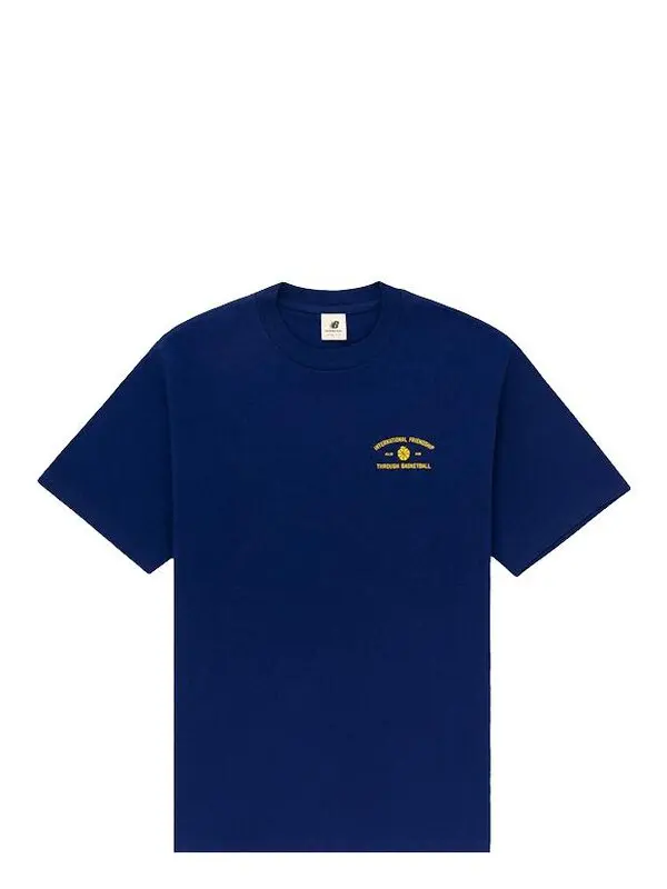 Aimé Leon Dore X New Balance Sonny Ny Tee Shirt - Navy Blue