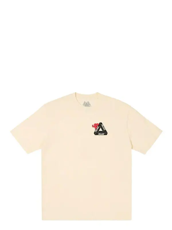 PALACE Trihearts T-shirt - Soft White