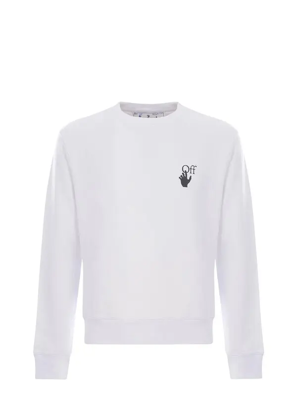 Off-White Arrows Crewneck Sweatshirt - White