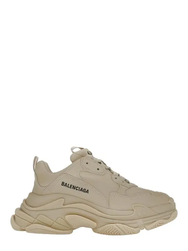 Balenciaga Triple S Sneakers - Beige/black