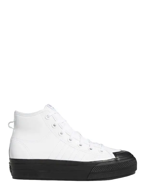 Adidas Nizza Rf Platform Mid Sneakers - Cloud White/core Black
