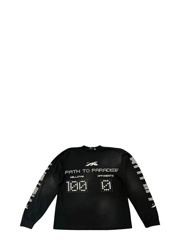 HELLSTAR Scoreboard Long Sleeve T-shirt - Black