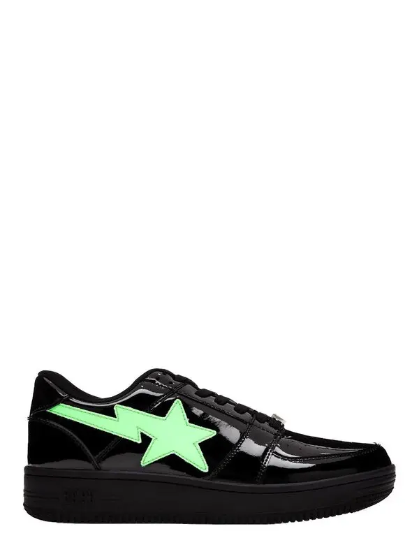 BAPE A Bathing Ape Sta Low Weeknd Xo Sneakers - White/volt