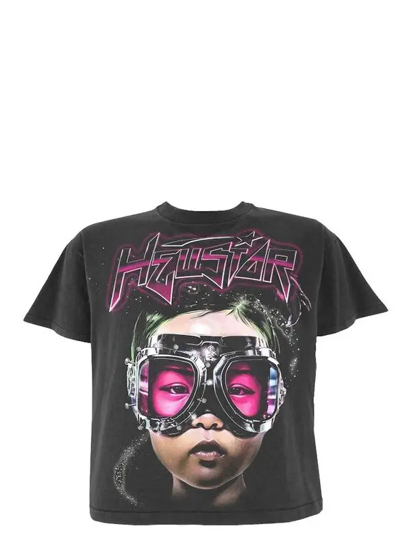 HELLSTAR The Future T-shirtin - Black/pink