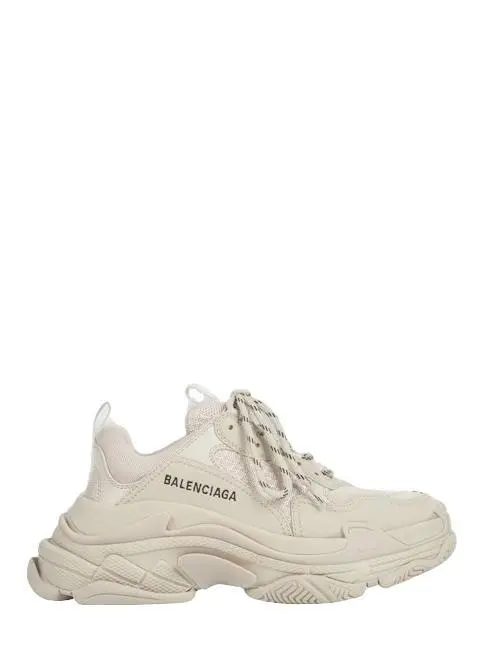 Balenciaga Triple S Sneakers - Beige