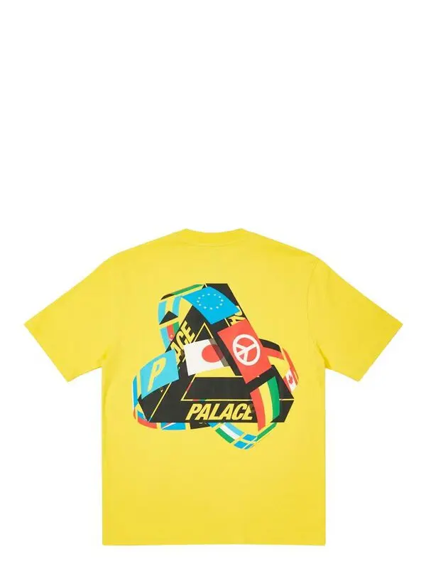 PALACE Triflag T-shirt - Yellow