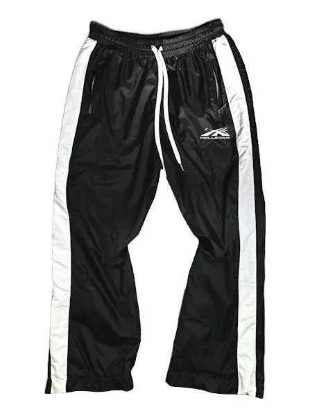 HELLSTAR Track Pants - Black/white