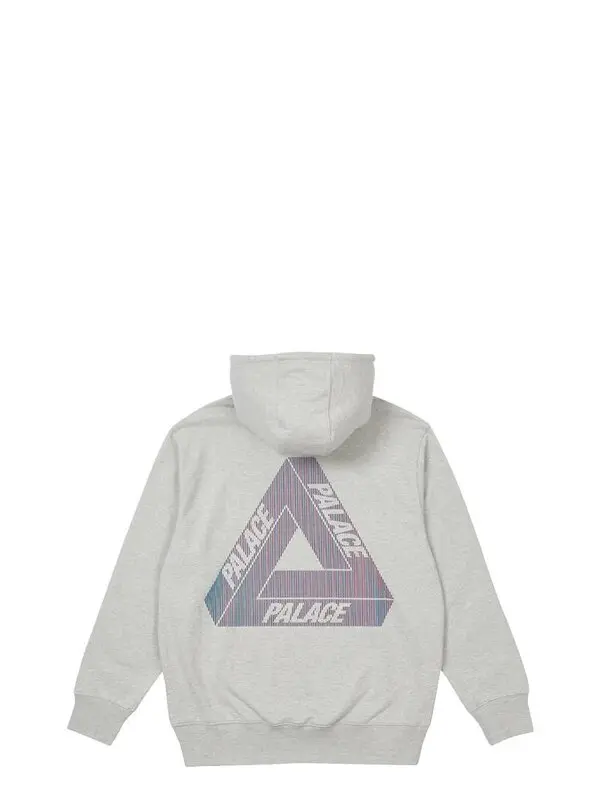 PALACE Trilenticular Hood - Grey Marl
