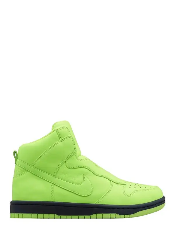 Nike Dunk Lux High-top Sneakers - Volt/obsidian