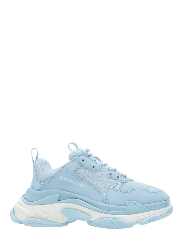 Balenciaga Triple S Sneakers - Baby Blue/white