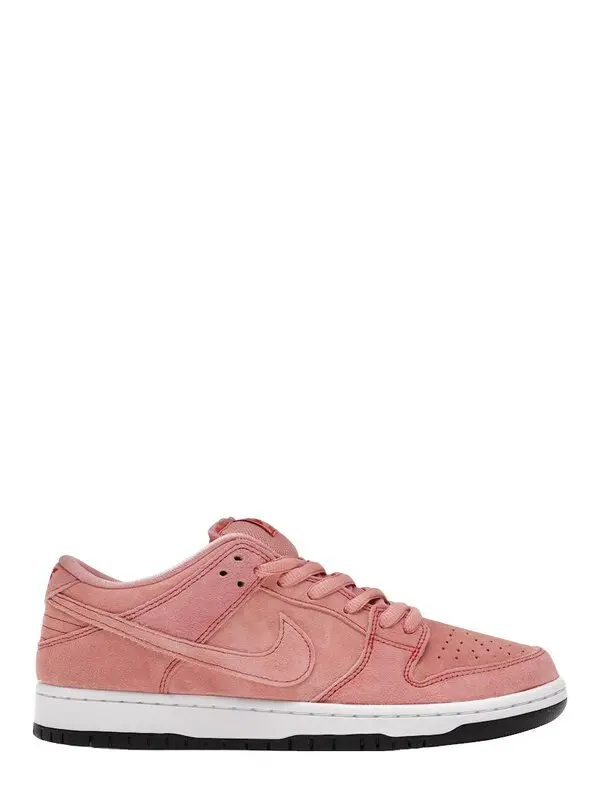 Nike Dunk Low Pink Pig Sneakers - Atomic Pink/university Red/white