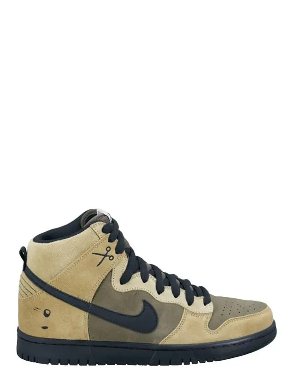 Nike Dunk High Chrome Ball Incident - Urban Haze/black/barley
