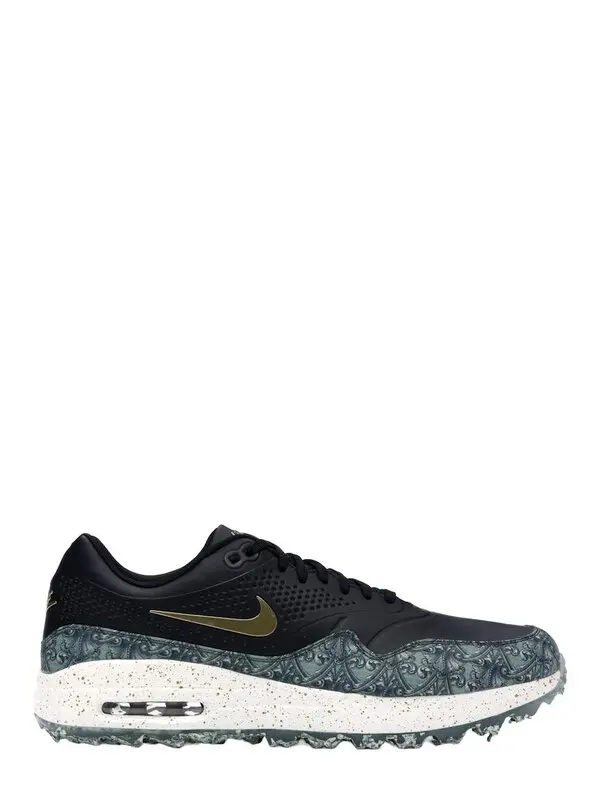 Nike Air Max 1 Golf Payday Sneakers - Black/metallic Gold/summit White