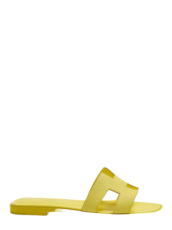Hermès Oran Sandal - Jaune Curcuma