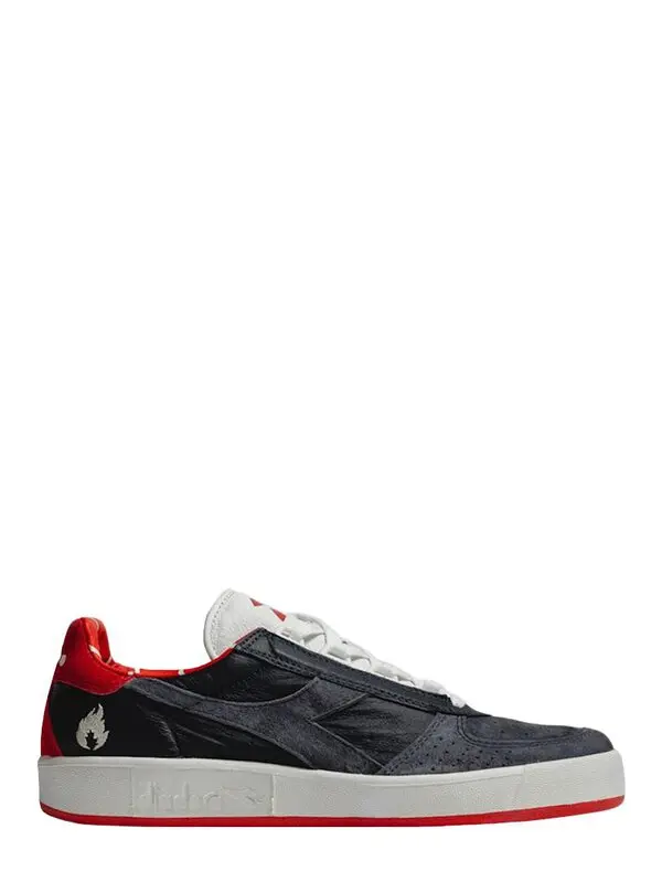 DIADORA B. Elite Hanon 83 Finals Sneakers - Dark Smoke/red