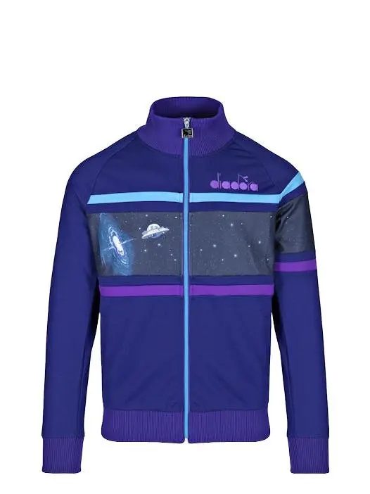 DIADORA X Rick And Morty Intergalactic Track Jacket - Blue/mint Blue