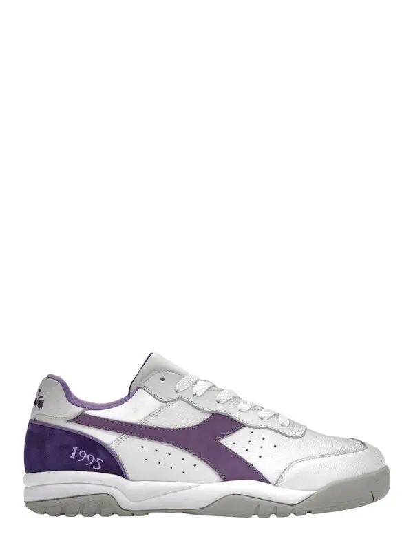 DIADORA Maverick Packer Raekwon Tapein Sneakers - White/purple