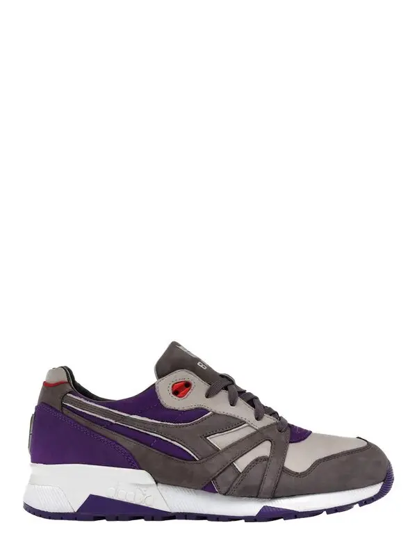 DIADORA N9000 Bait Transformers Megatron Sneakers - Charcoal/grey/purple