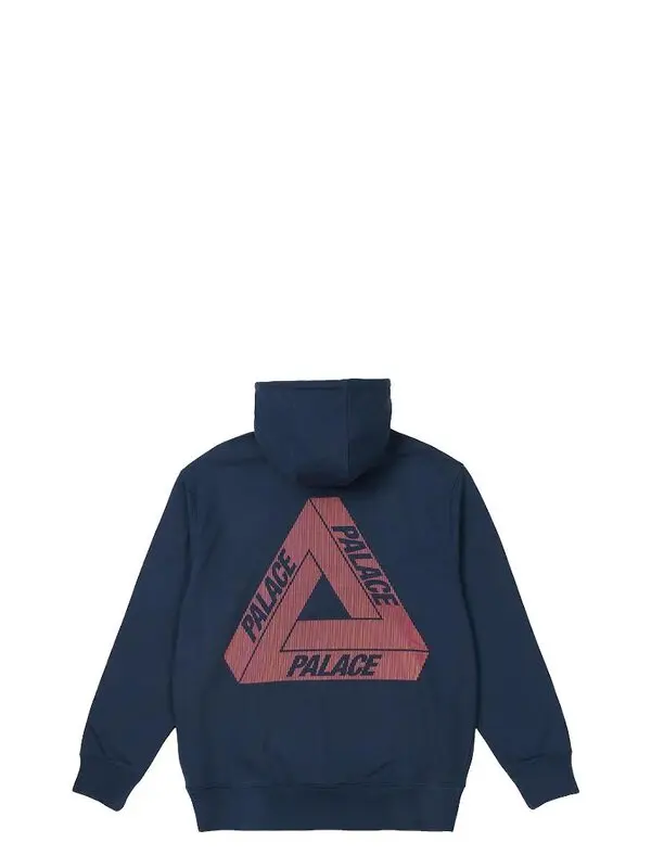PALACE Trilenticular Hood - Navy Blue
