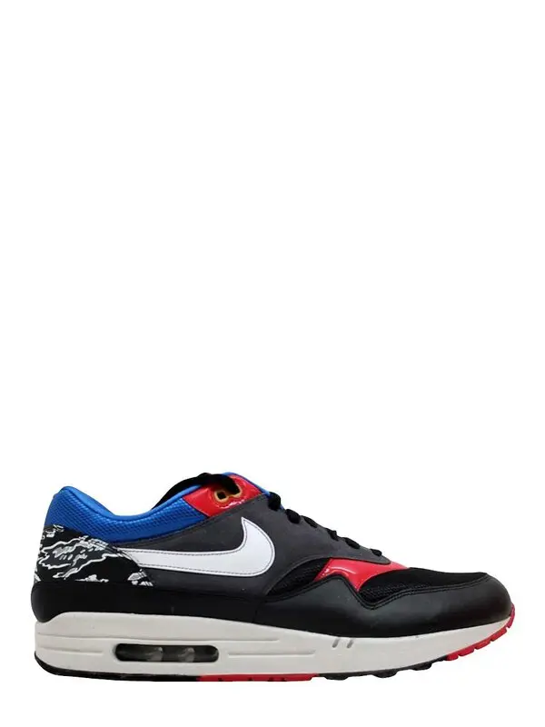 Nike Air Max 1 Friendly Football Pack Sneakers - Black/white/varsity Red