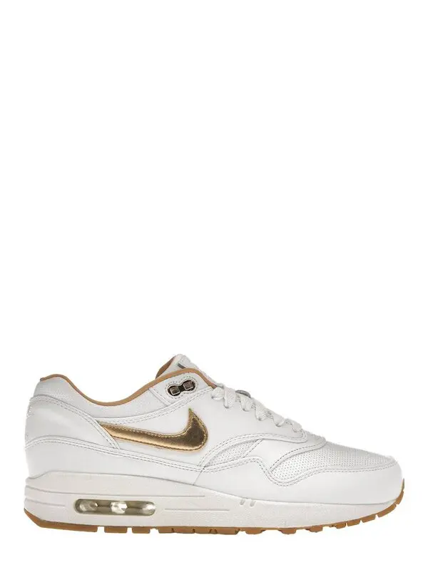 Nike Air Max 1 Fb Woven - White/metallic Gold/balsa