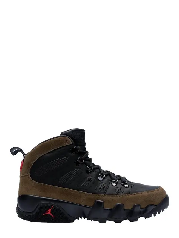 JORDAN Retro Boot Nrg - Black/light Olive/true Red