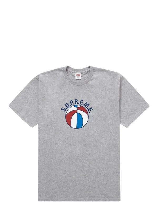 Supreme League Tee Shirt - Heather Grey