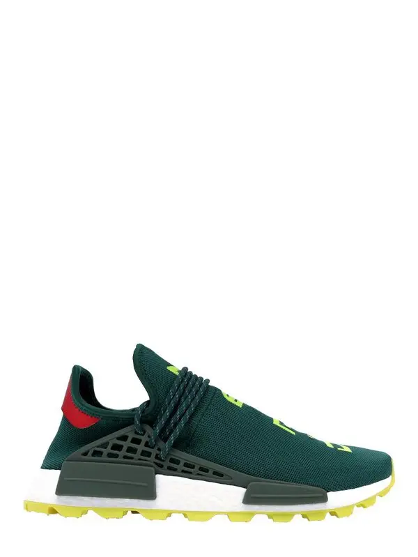 Adidas Nmd Hu Pharrell Nerdin Sneakers - Green/yellow