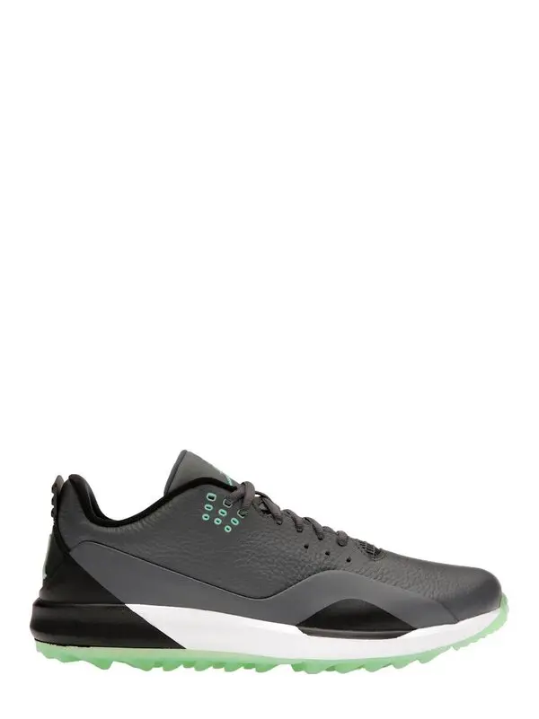 JORDAN Adg 3 Golf Shoe - Dark Grey/black/green Glow