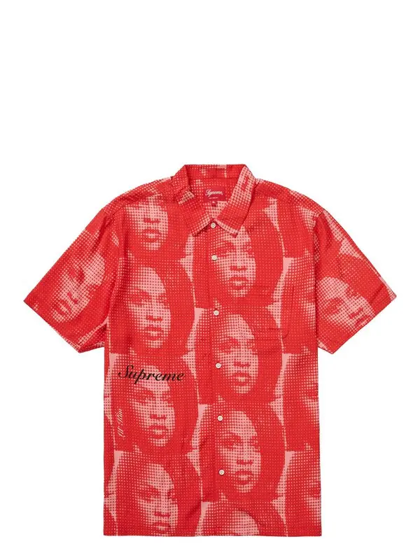 Supreme Lil Kim Short Sleeve Shirt - Red