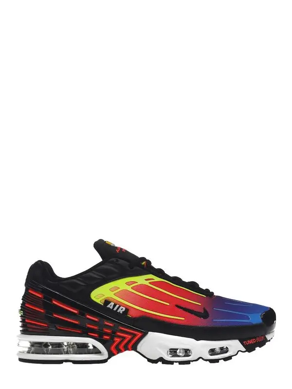 Nike Air Max Plus 3 Sneakers - Black/bright Crimson/volt