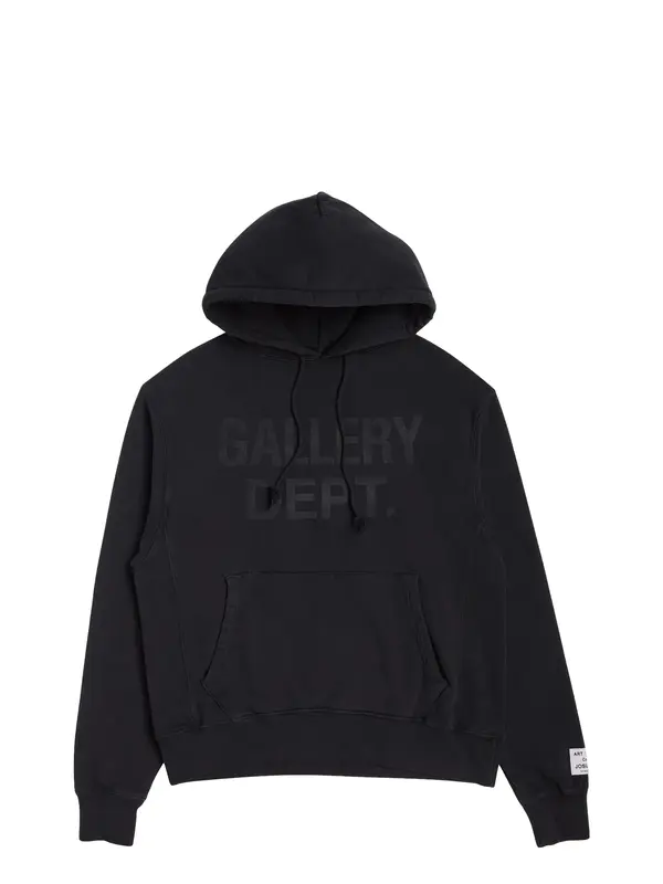 GALLERY DEPT. Centered Logo Hoodie - Black