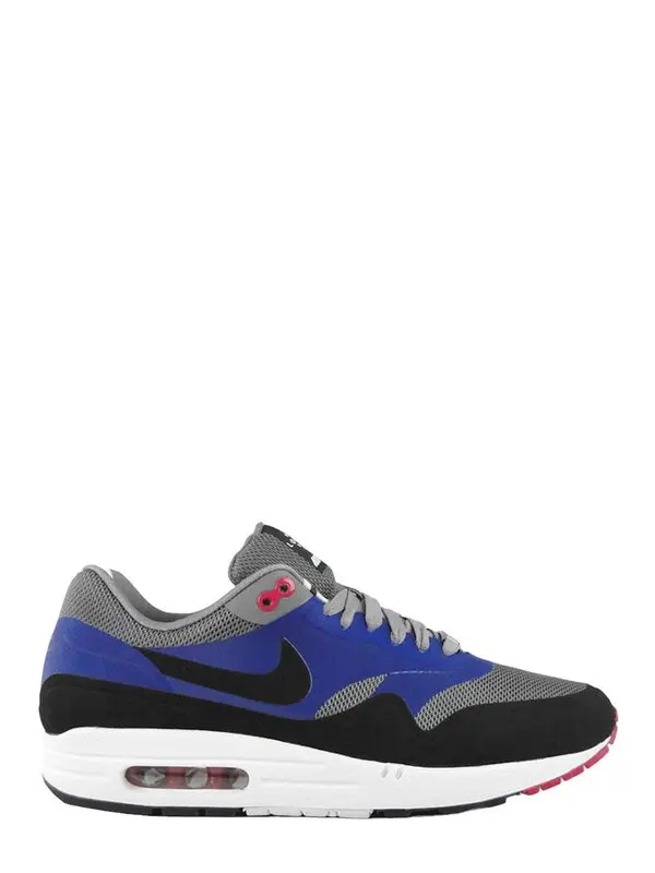 Nike Air Max 1 London Home Turf Sneakers - Cool Grey/black/hyper Fuschia