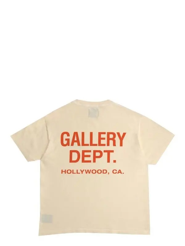 GALLERY DEPT. Souvenir T-shirt - Cream/orange