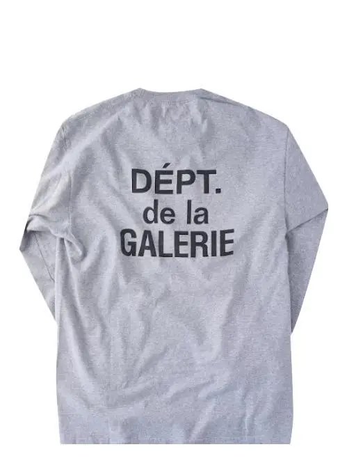 GALLERY DEPT. French Souvenir Long Sleeve T-shirt - Grey