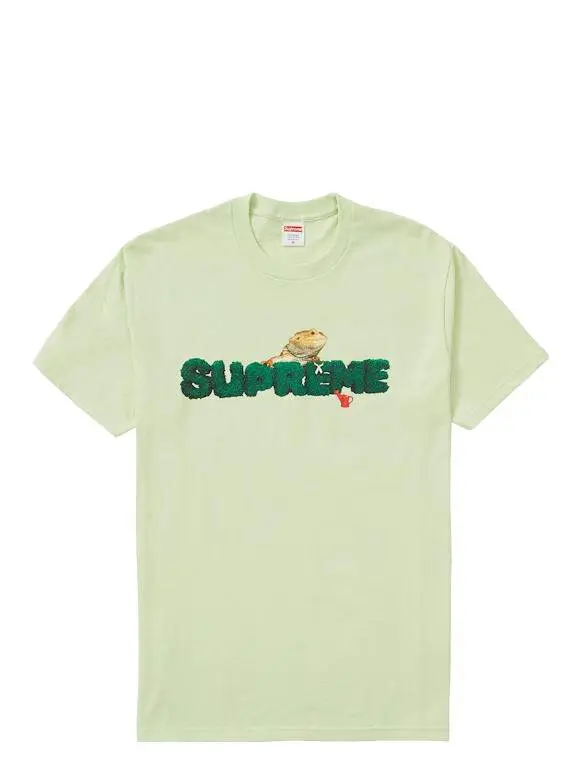 Supreme Lizard Tee Shirt - Pale Mint