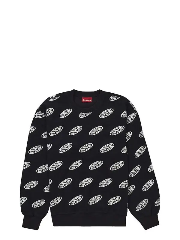 Supreme Liner Crewneck Sweatshirt - Black